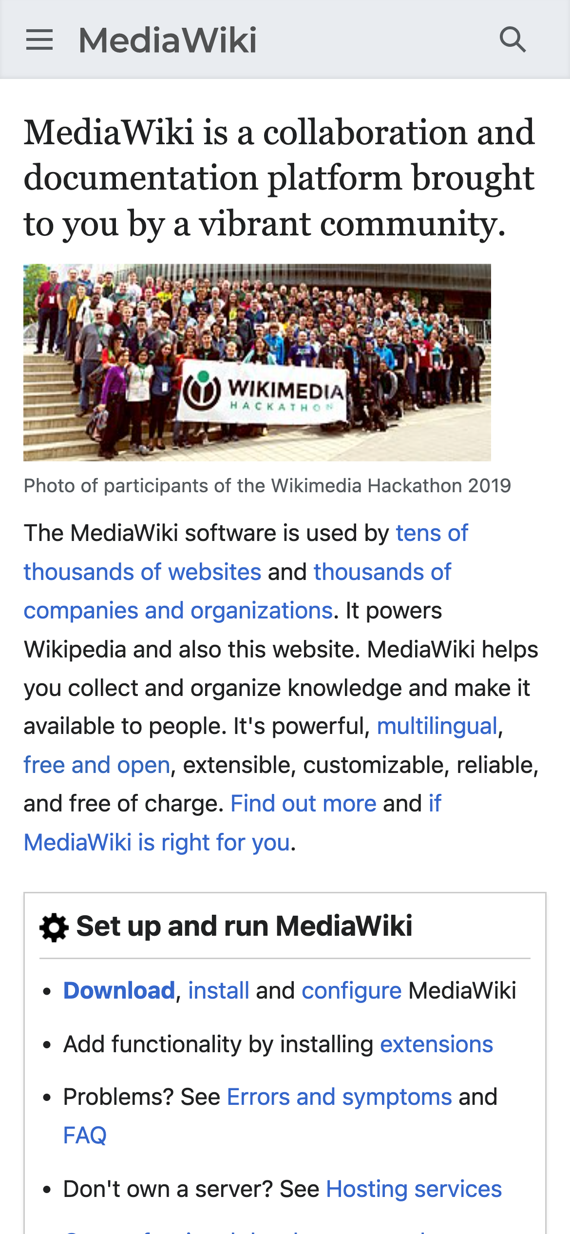 MediaWiki おすすめスキン – harugonのブログ